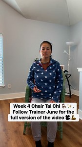 2K views · 33 reactions | Trainer June Weekly Chair Tai Chi Movement Outline. 1. Week 1: Opening Movement (Gentle Stretch and Breathing Focus)rise&fall. 2. Week 2: One Arm- Circles (clockwise movement). 3. Week 3: Double-Arm Circles (both directions). 4. Week 4: Yin-yang circle arms(both directions ) heaven & Earth | Trainer June | Facebook