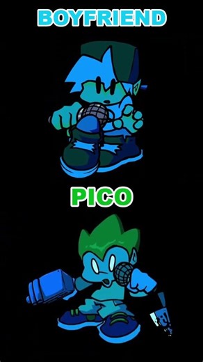 FNF - BF VS PICO [SECRET Death Screen] [Credits:lagedark] (FNF OFICIAL) #shorts