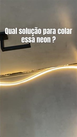A Neon Led Descolou Novamente #iluminação #neonled #eletricista