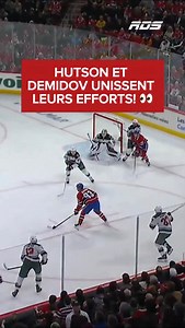 52K views · 9.4K reactions | Ivan Demidov repère Lane Hutson qui touche la cible  #MNWild c. #GoHabsGo sur RDS  | RDS | Facebook