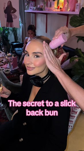 Slick Back Bun Tutorial with Mermade Wax Stick