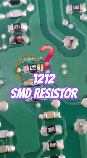 1212 = ? Decode This SMD Resistor in Seconds #smdresistor