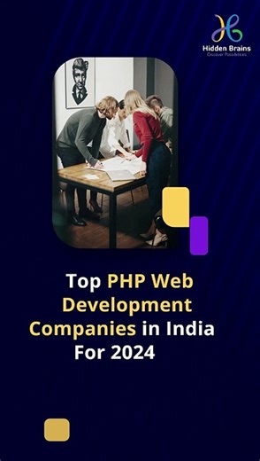 Top PHP Web Development Companies in India For 2024 #phpcompany #HiddenBrains #phpwebdevelopmentcomp