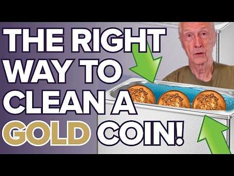 How To Clean Gold Coins!