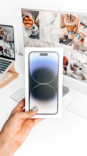 Kenia León | unboxing new iPhone 14 Pro Max 🤍 . . . . . . #studygram #studyinspo #motivation #college #predental #dentalstudent #firstgen #latina... | Instagram