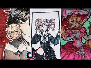 1 HOUR Of ALT Drawing TikToks - New ART Compilation #5