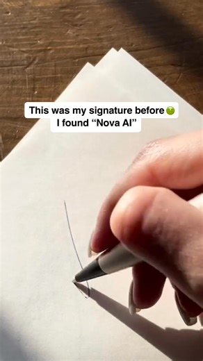 Create a custom signature with Nova AI. Try for free now! | Nova - AI Chatbot