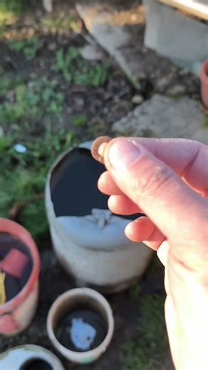 How to throw rust ring into the water #tutorial #absurd #satisfying #uselessthings