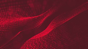 Download Red Particle form background animation for free