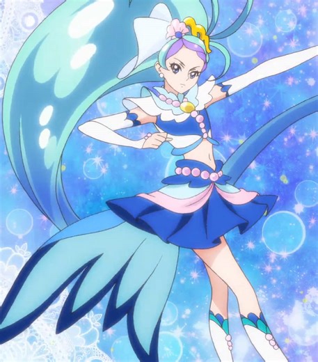 Go! Princess PreCure: Cure Mermaid Transformation