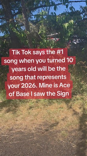 TikTok says the number 1 song the year you turned 10 will tell you how your 2026 will go. Mine is Ace kf Base I saw the Sign #number1song1994 #aceofbasethesign #tiktoksongtrend #fyp #viraltiktok