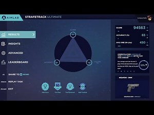 Aim Lab - Strafetrack Ultimate - High Score 94K