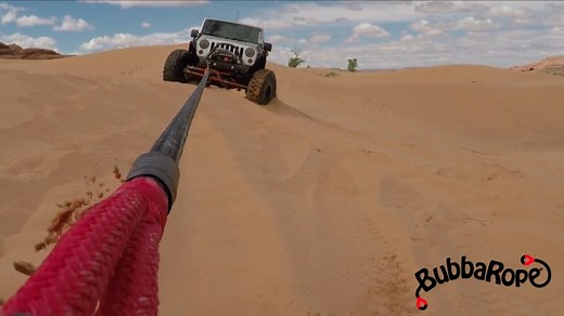 What's it like using an Original Power Stretch Off-Road Recovery Rope? This video captures comments from first-time users and shows the advantages of Bubba Off-Road Recovery Gear. | Bubba Rope