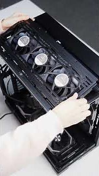 Immersive PC Build: Dark "Aquarium" Case! (High Aesthetics!)