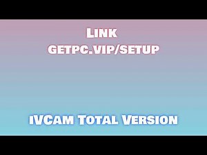 🔸iVCam🎉 HOW TO INSTALL 💻PC/LAPTOP [TUTORIAL 2024 no charge🥁]
