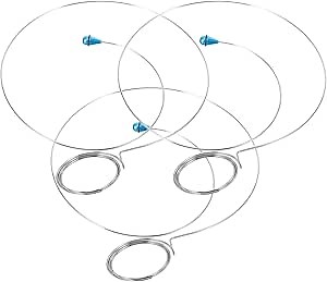 3pcs Magnifier Loupe Holder Wire Magnifier Holder Lens Wire Clip Head Band Loupe Lens Headband Watchmakers Jewellers Eyeglass for Watch Repair Accessories