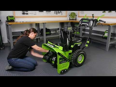 Greenworks How To - Replacing the Shear Pin on the 2-Stage 24" Snow Thrower