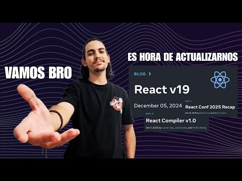 Vamos a actualizarnos juntos a React 19 ahora mismo