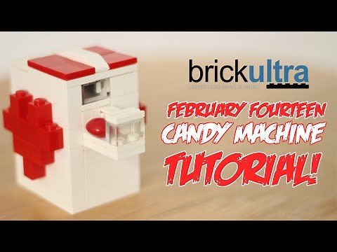 February Fourteen LEGO Candy Machine Instructions Tutorial