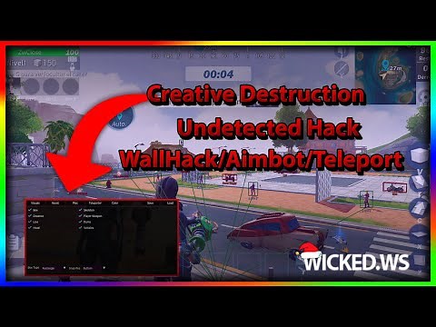 🔥Creative Destruction Hack and Cheats *WALLHACK/AIMBOT/TELEPORT/SPEEDHACK/NO BAN* www.wicked.ws 🔥