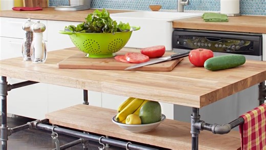 How To Build a Butcher Block Island