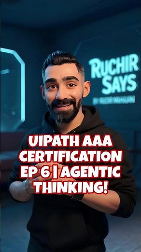 Agentic Discovery Explained 🧠 | How to Decide Robot vs Agent in UiPath Exam #UiPath #agenticai
