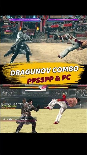 🥊 Dragunov Insane Combos – Tekken 8 PPSSPP & PC! 🥊