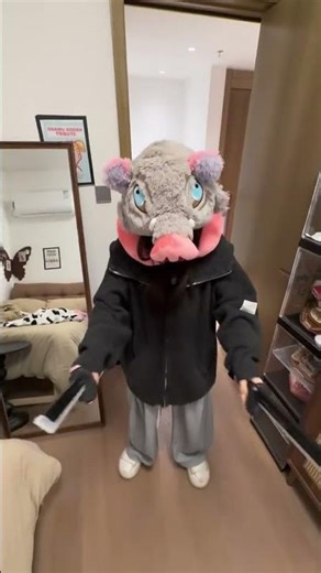 Pig Rush Inosuke U-shaped Pillow Cute Things