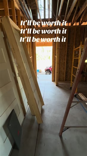 It’ll be worth it in the long run. Long hours, always exhausted, no life, no friends ,living in a camper for 2 years. Lots of sacrifices but I wouldn’t change it for nothing. Making our dreams come true with my best friend is where it’s at. My heart is content. 🤍🤍🤍 #farmlife #newbuild #farmhouse #diy