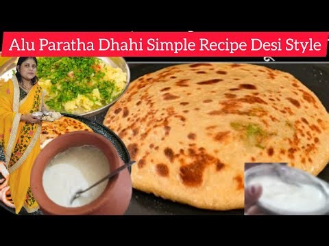 Make Unlimited Aloo Parathas in Just 15 Minutes | aloo paratha recipe with curd #alooparatha #curd