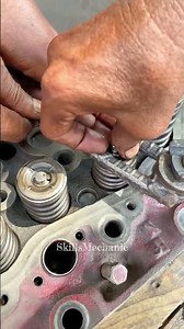 How Valves Spring Lock Fix #shortsfeed #automotivetools #valve #shorts