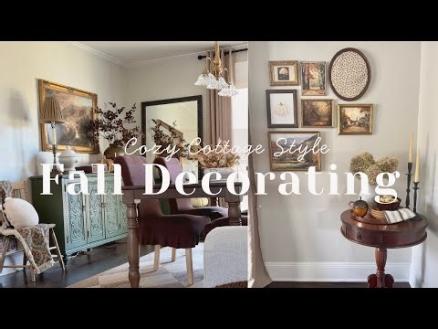 Fall Decorate With Me | Cozy Cottage Dining Room Ideas