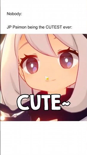 JP Paimon is just SO CUTE... 😭 #genshinimpact