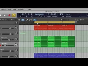 Logic Pro X 10.5.1 | How To Use Varispeed (Speed & Pitch)