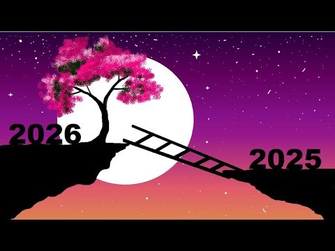 New Year 2026 Drawing | How to Draw in Ms Paint | drawing in paint in computer | paint in computer