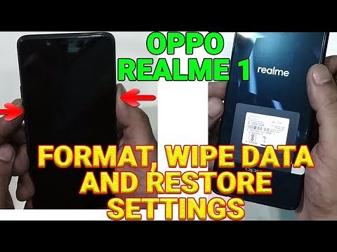 Oppo Realme 1 Format and Hard Reset