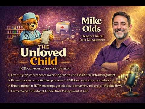 Mike Olds| Unloved Child| Head of Data Management