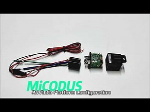 MiCODUS MV730G 4G Relay GPS Tracker Configuration On APP