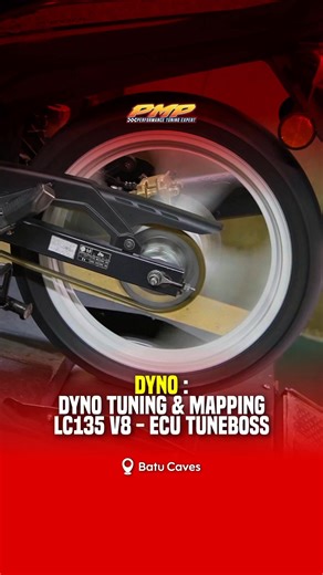Dyno tuning & mapping Yamaha LC135 v8 - ECU Tuneboss on Dynojet250i. Pusat servis & dyno motosikal gombak. Boleh terus walk-in untuk dyno. #palexmotor #palexmotorparts #servismotor #batucaves #gombak | Palex Motorcycle Parts & Accessories