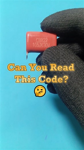 10K views · 92 reactions | Most people don’t know this capacitor code!  #Electronics #Capacitor #TechTips #Engineering #DIY #ElectronicsBasics | Tronic kingdom | Facebook