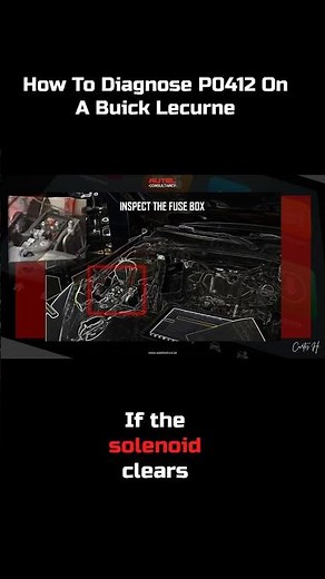 How to Diagnose P0412 on a Buick Lucerne