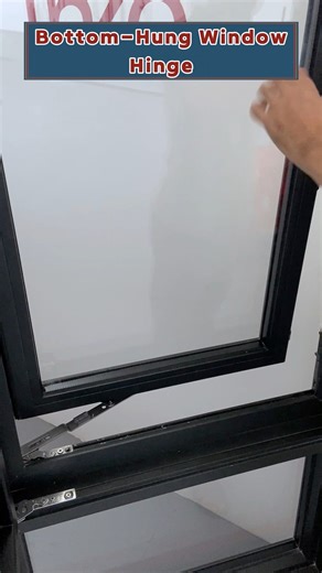 Bottom-hung window hinge #inke #hardware #aluminumwindows #hinge #windowsanddoors | Inke