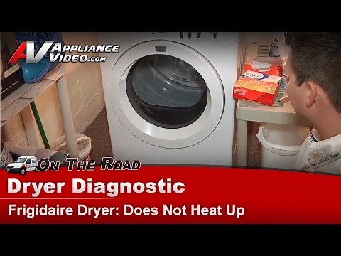 Frigidaire Dryer Repair - Does Not Heat Up - Heating Element