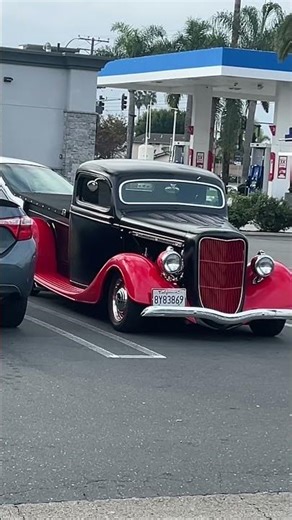 This classic vehicle is a 1936 Ford Pickup #shorts #classiccars #fordpickup