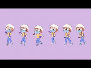 Mastering the art of walk cycles by @MoeU33Hailey