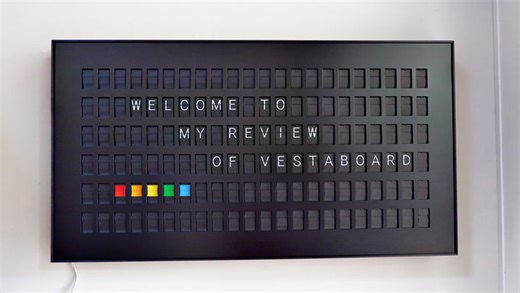 Vestaboard Messaging Display Review