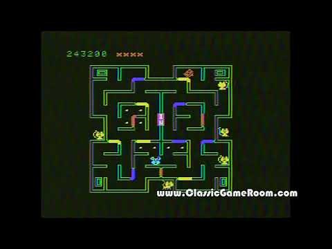 Classic Game Room - MOUSE TRAP review for Colecovision