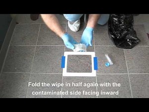 Lead Wipe Sample Third Pass