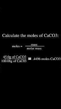 Stoichiometry practice problem #shorts #chemistry #chemistryreaction #stoichiometry