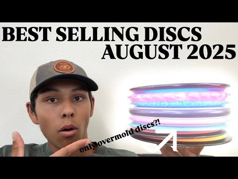 THE TOP 10 BEST SELLING DISCS AT MY STORE IN AUGUST 2025